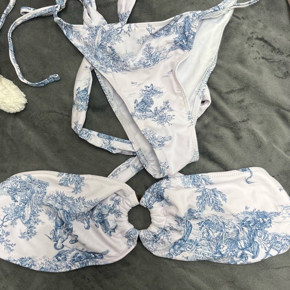 Cider | Swim | Toile De Jouy Bikini Set | Poshmark